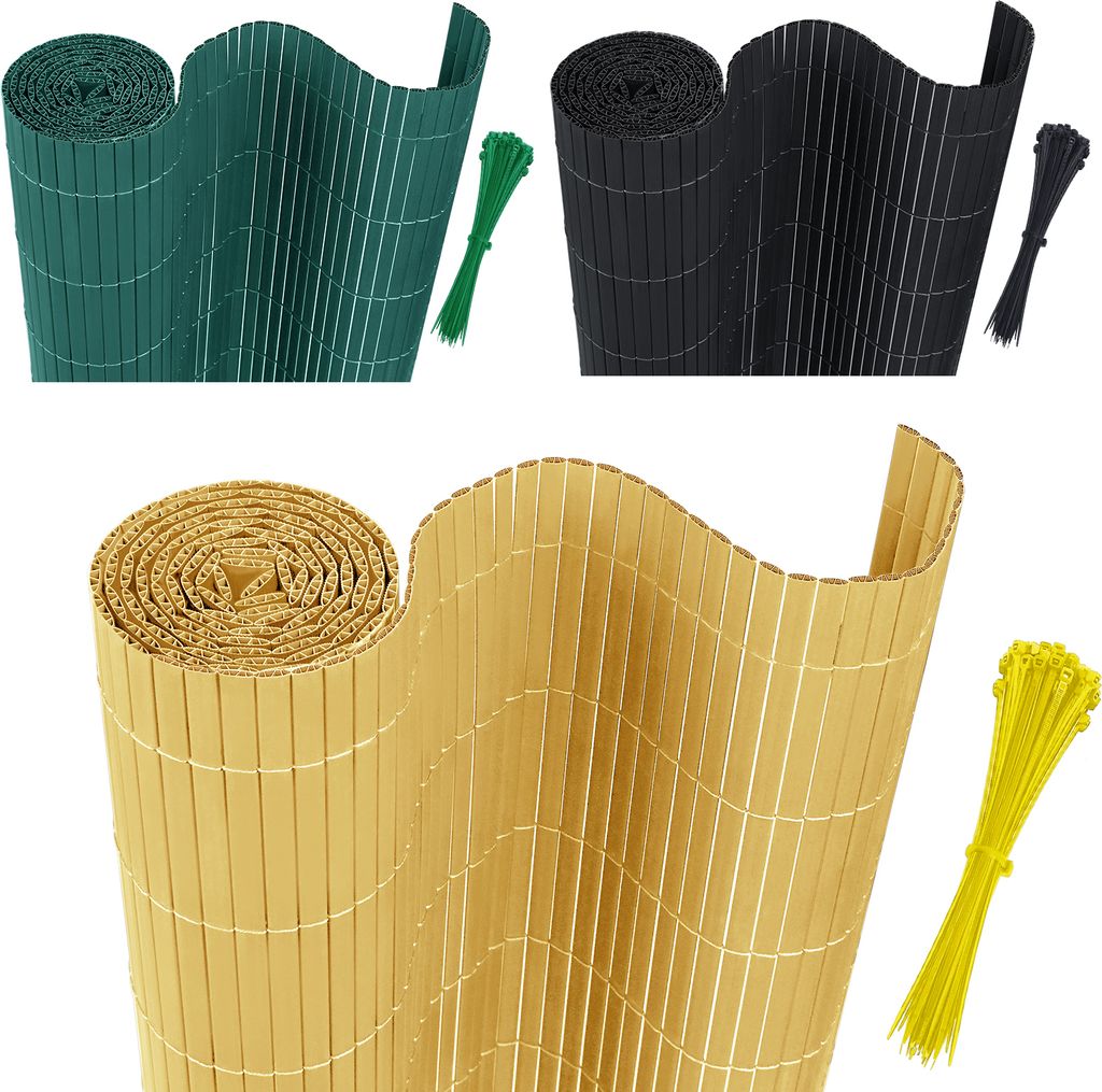 Sessamen-LP Privacy screen mat PVC plot 180x500cm s