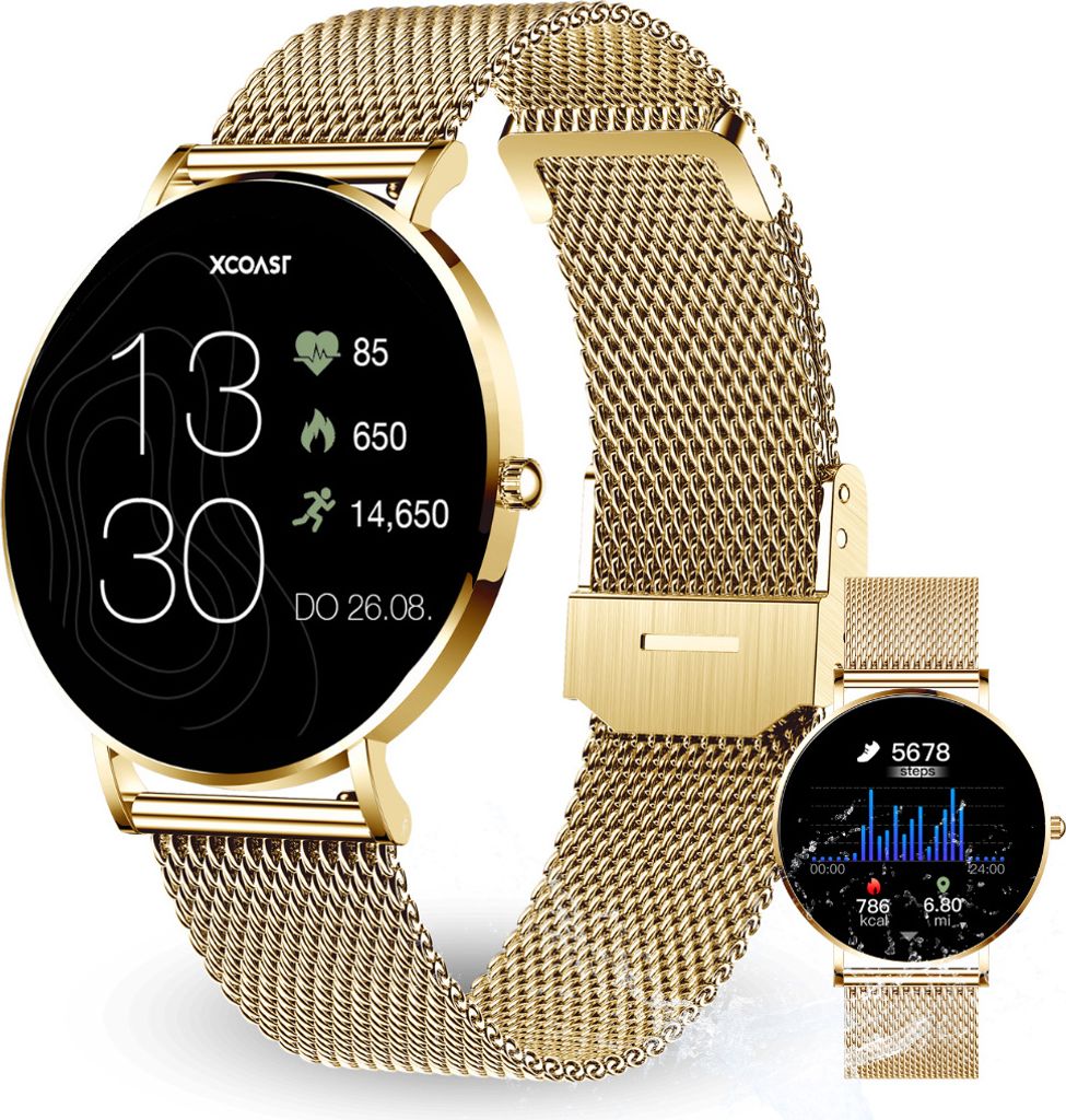 XCOAST SIONA 2 Damen Smartwatch, 4,2cm/1,3" | Kaufland.de