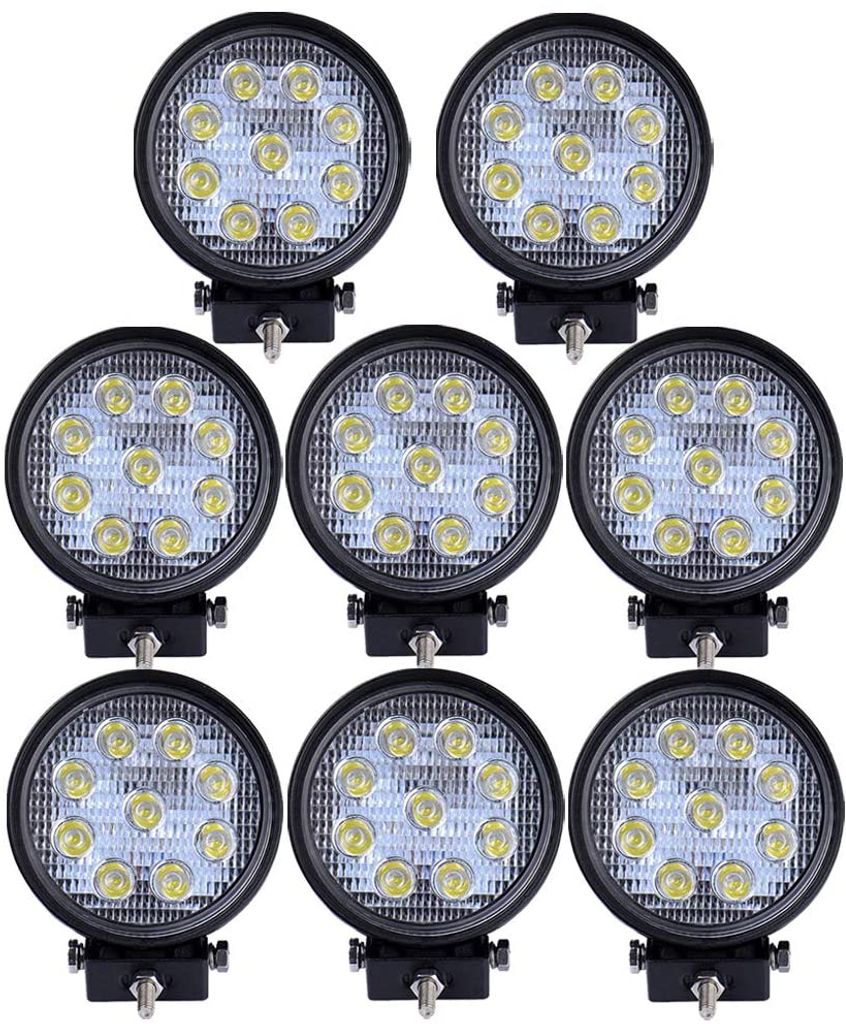Greenmigo 8X 27W Rund LED Arbeitsscheinwerfer | Kaufland.de