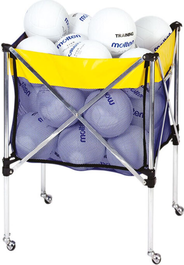 Betzold Sport, Faltbarer Ballwagen für 20, Bälle, Fußball,