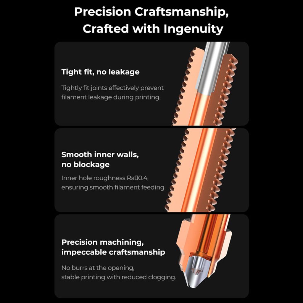 Rýchlovymeniteľná tryska Creality 0,4 mm, | Kaufland.sk