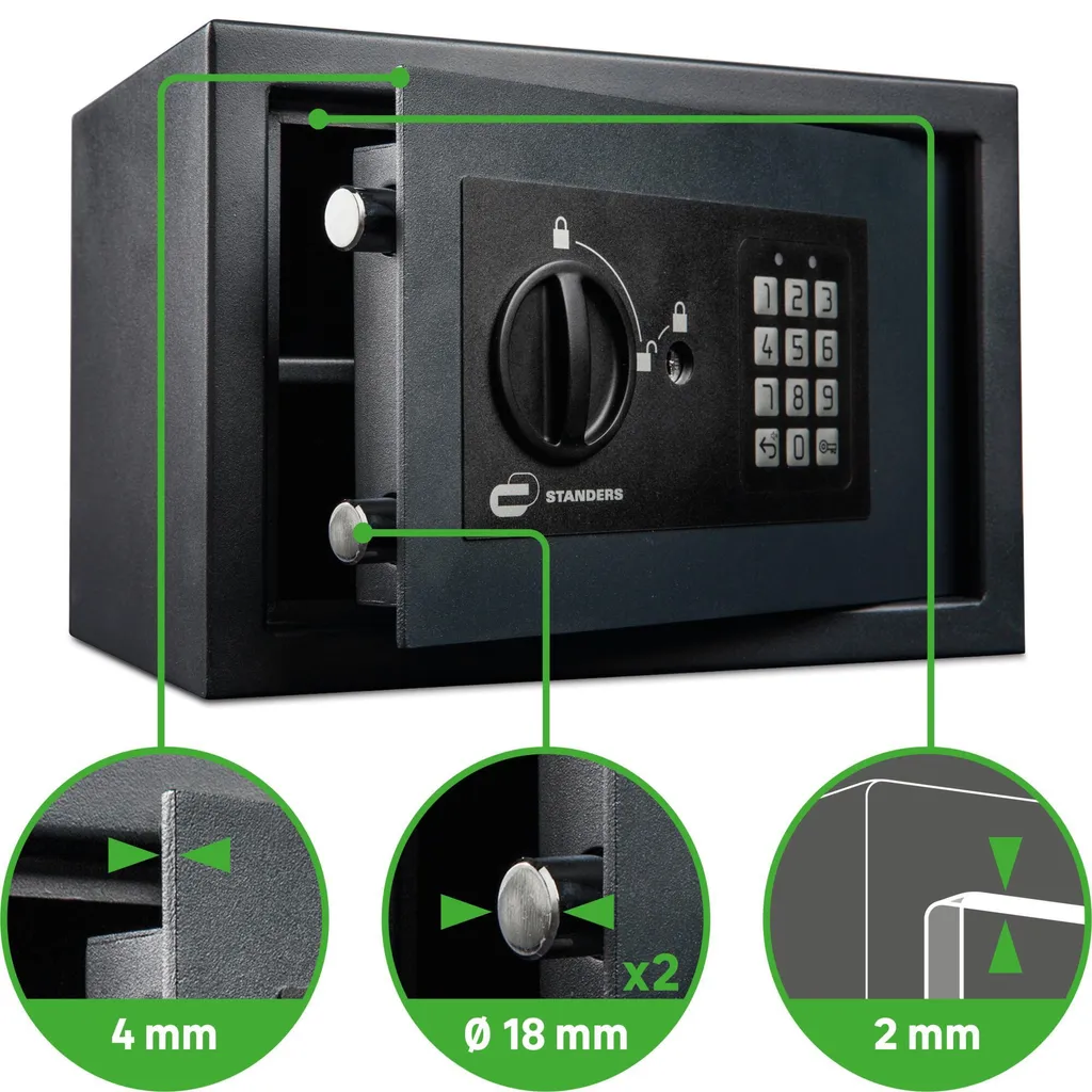STANDERS - Elektronischer Safe - 9L - 20 x 31 | Kaufland.de