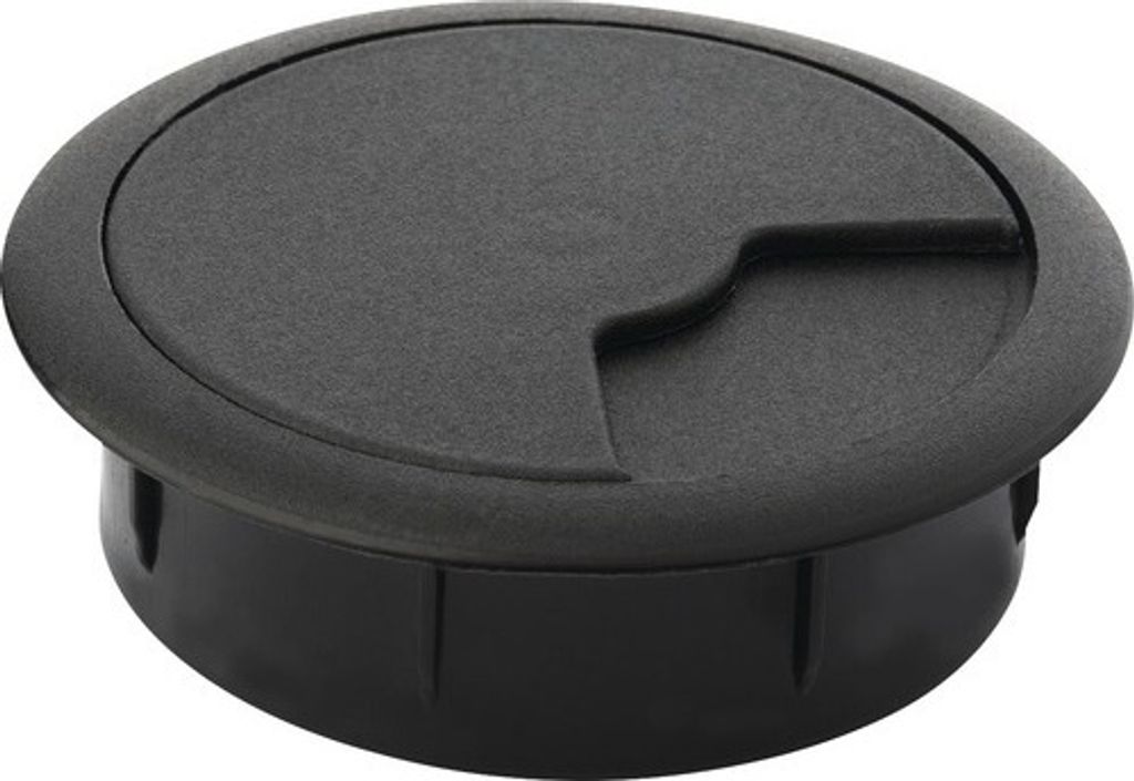 Priechodka káblová Ø 60 mm čierna | Kaufland.sk