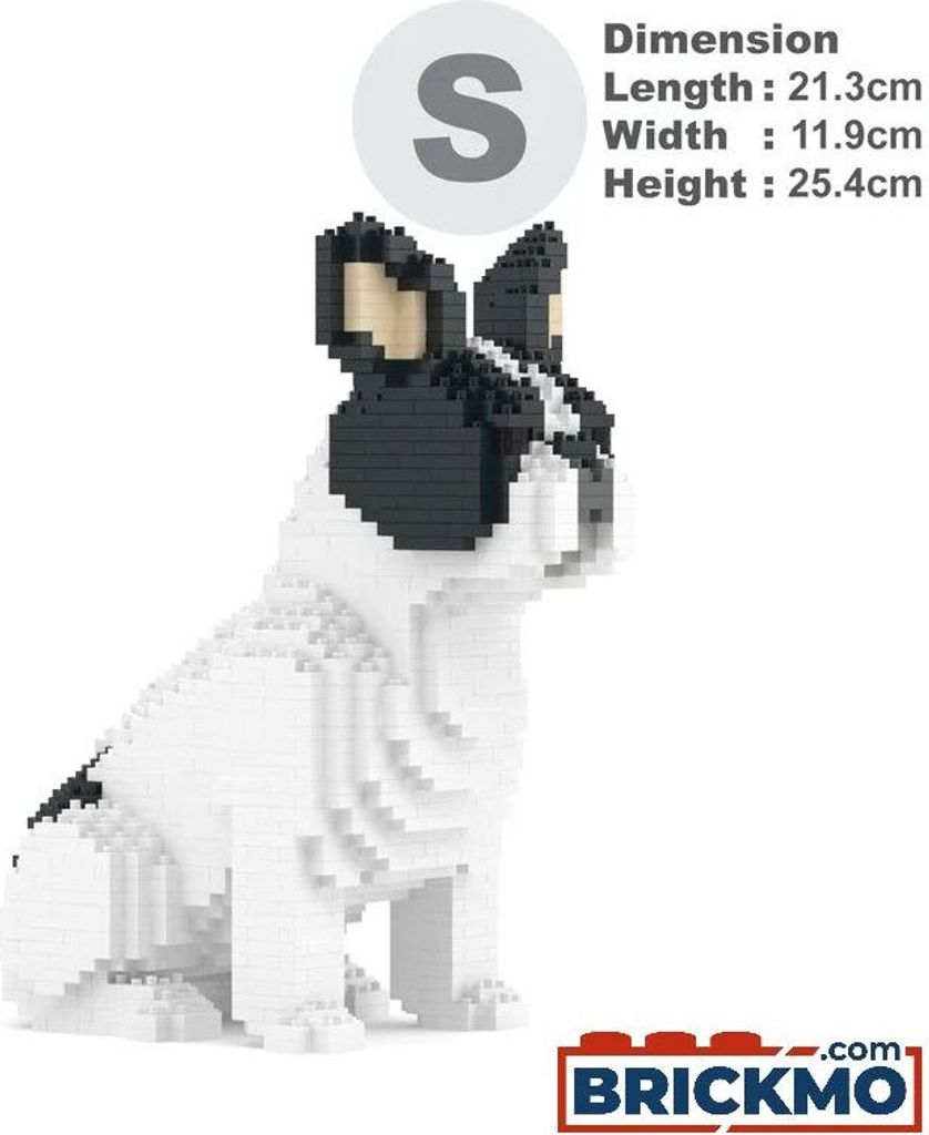 JEKCA Bricks Francúzsky buldog 04-M04B (verzia 2024)