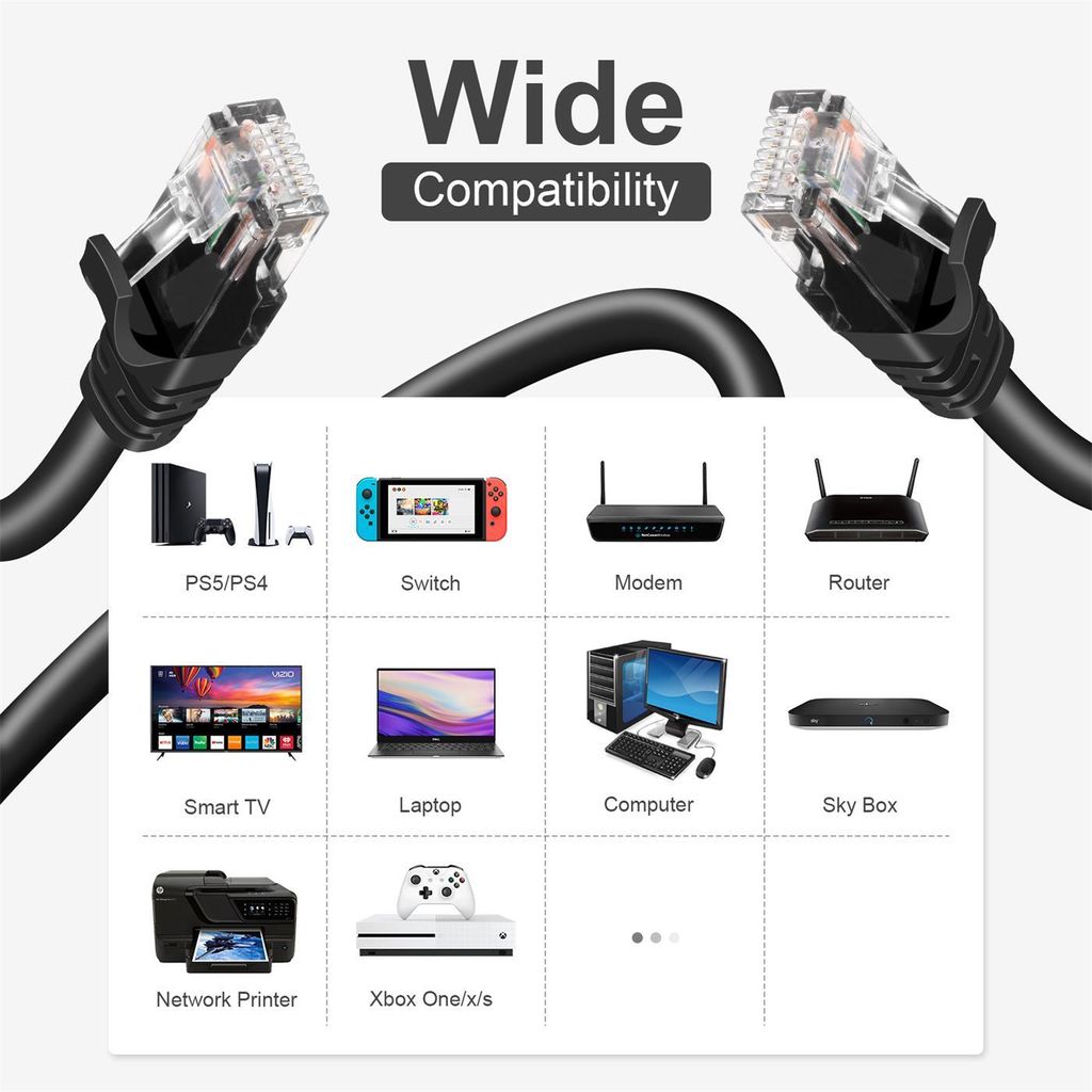 VERCO 30m CAT 6 síťový kabel patch kabel | Kaufland.cz