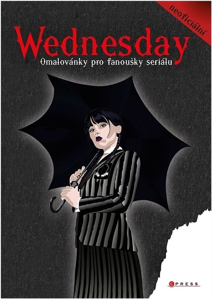 Wednesday omalovánky pro fanoušky seriálu | Kaufland.cz