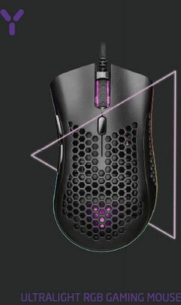 ISY Honeycomb RGB Gaming Mouse black | Kaufland.de