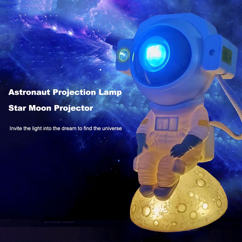 Astronaut Moon Star Night Light Projector, HD | Kaufland.cz