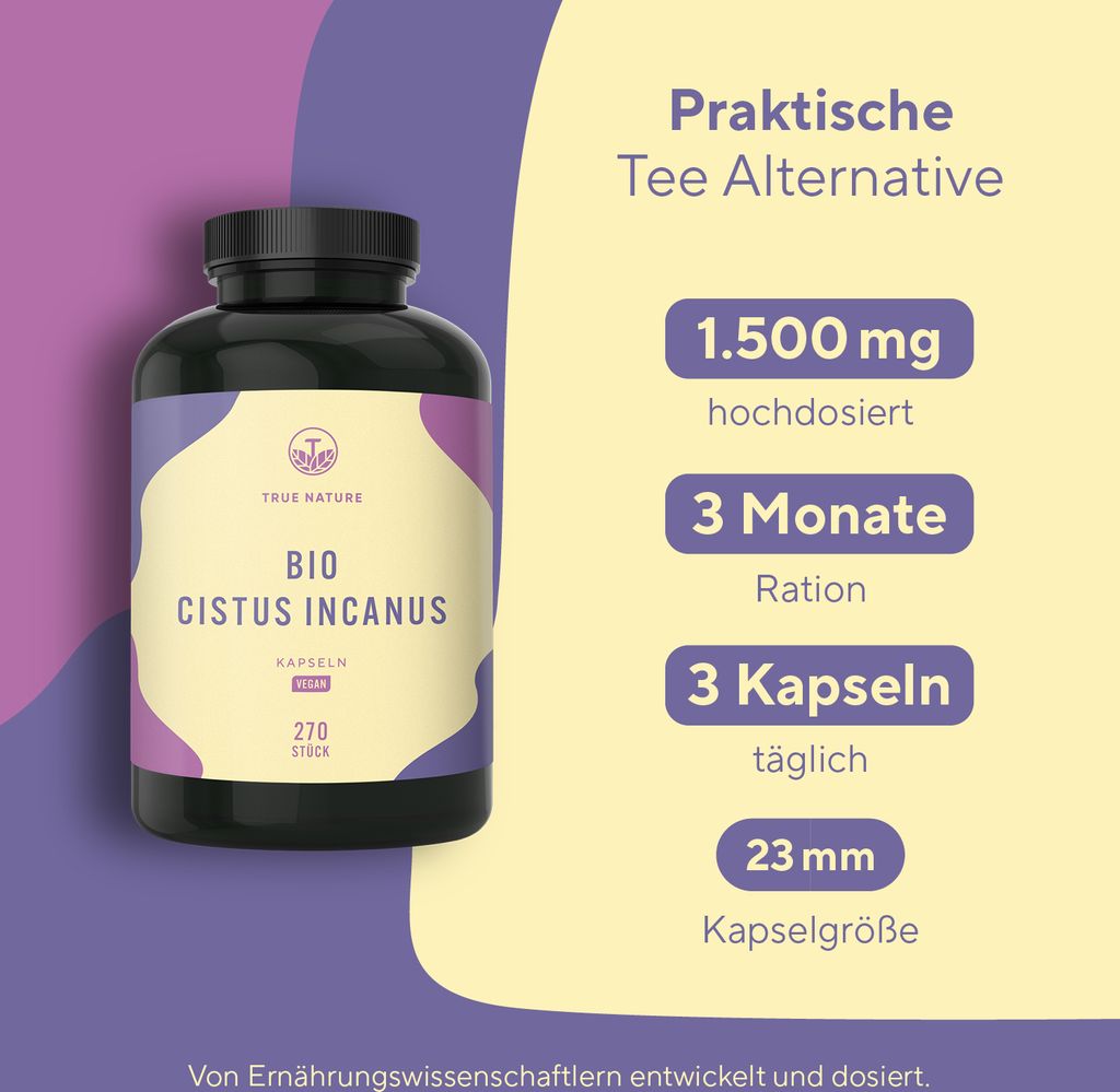 Cistus Incanus Kapseln - 270 Stück (500mg) - | Kaufland.de