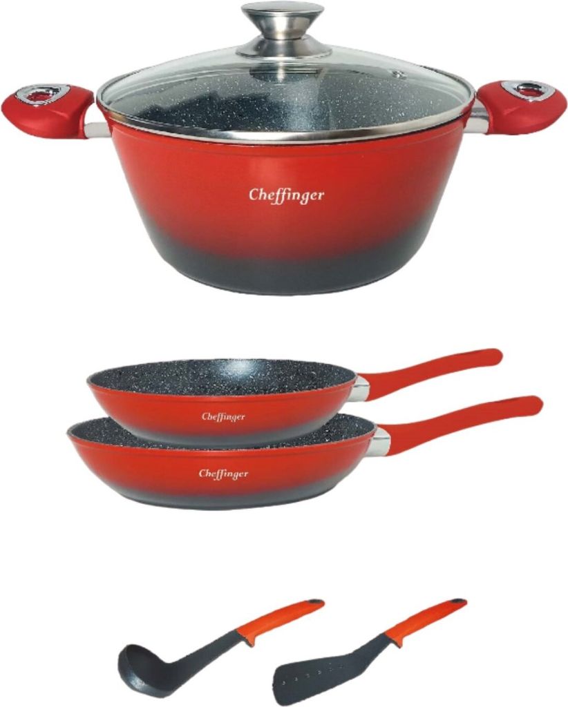 6 tlg Kochgeschirr Kochtopf Set Topf Pfanne | Kaufland.de