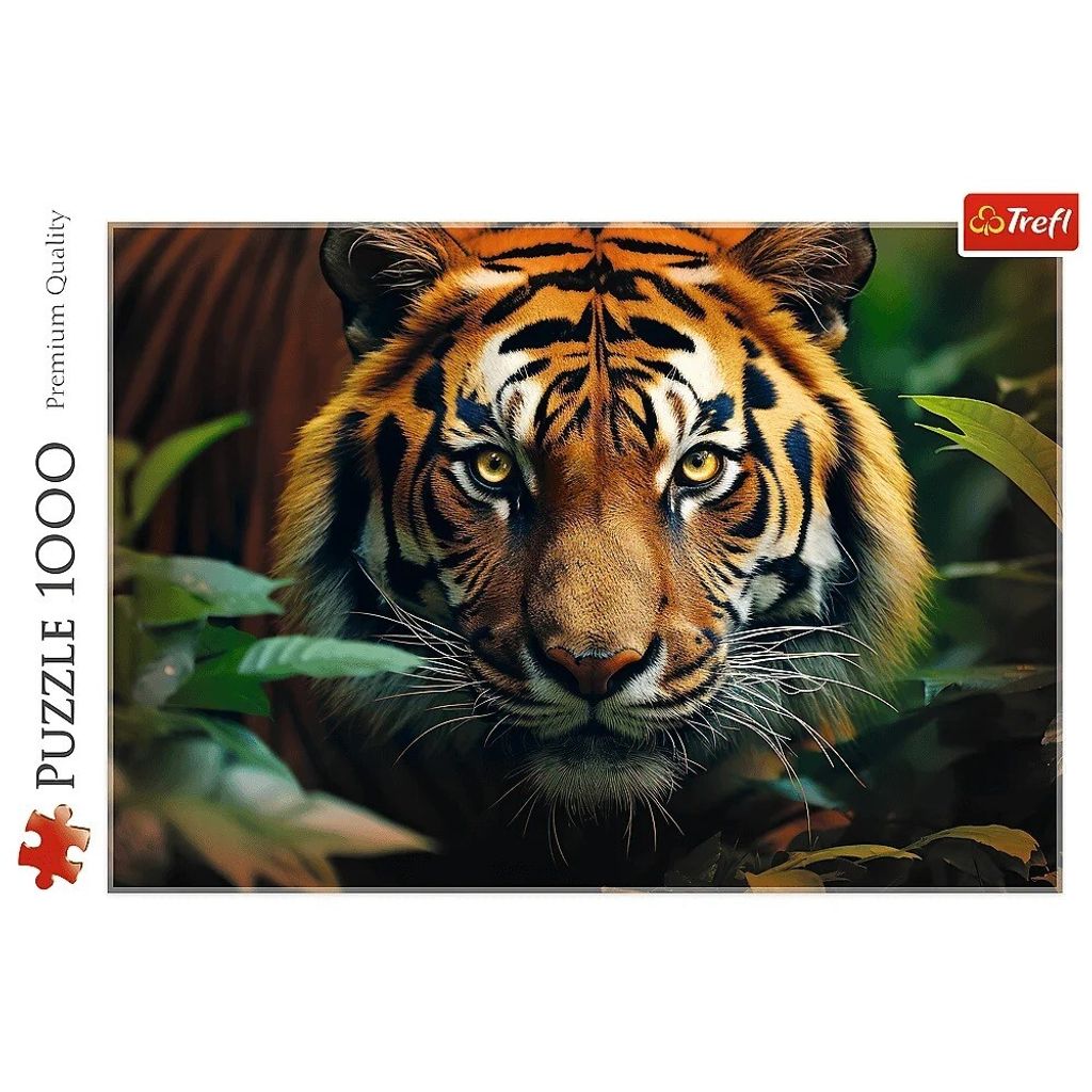 Trefl 1000 Divoký tygr Puzzle Klasická puzzle | Kaufland.cz