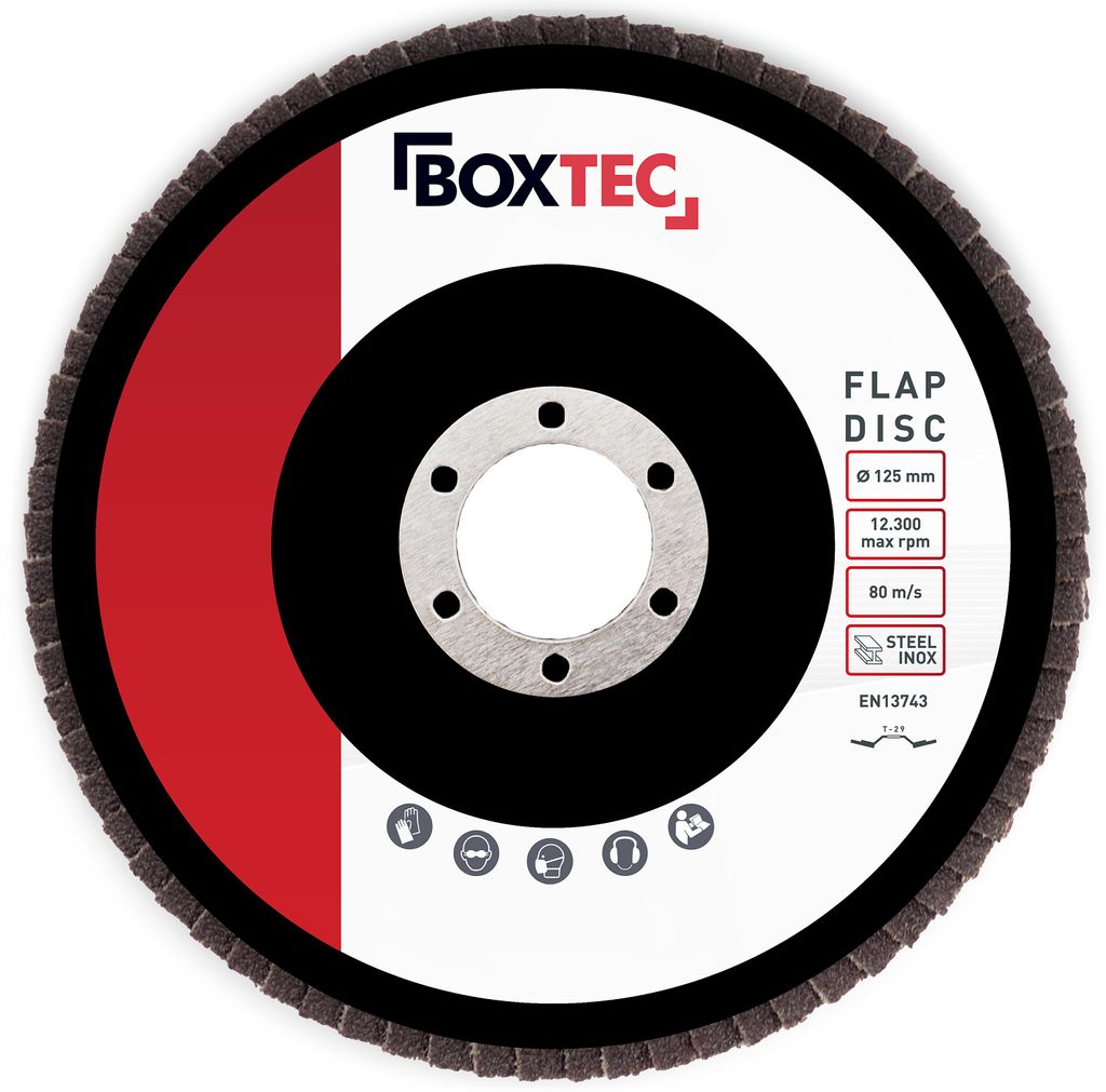 BOXTEC Fächerscheiben BRAUN 125mm | Kaufland.de