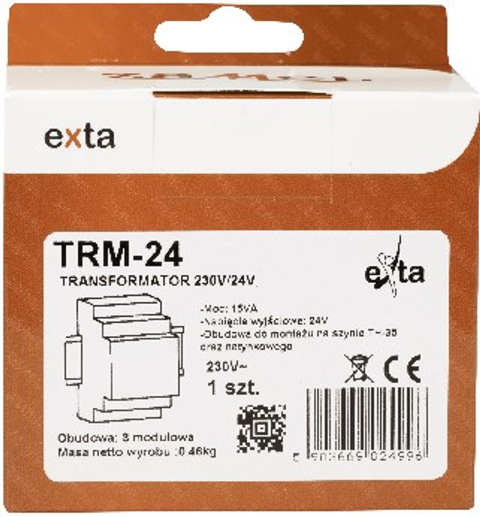 Transformator 230/24V AC 15VA, TRM-24, exta | Kaufland.de