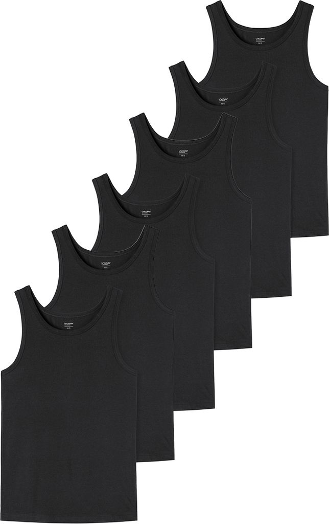 uncover by Schiesser 6er Pack Basic Unterhemd | Kaufland.de