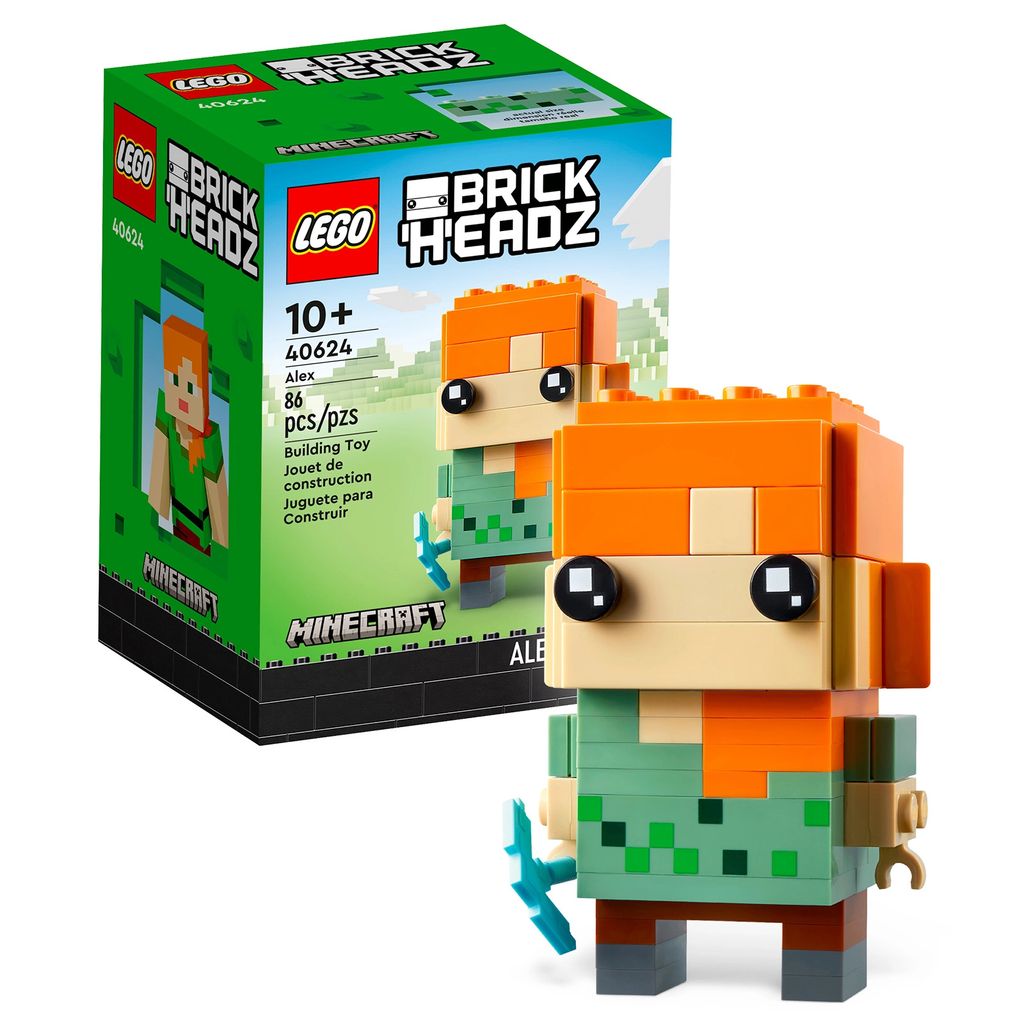 Lego 40624 - BrickHeadz Minecraft Alex LEGO® | Kaufland.cz