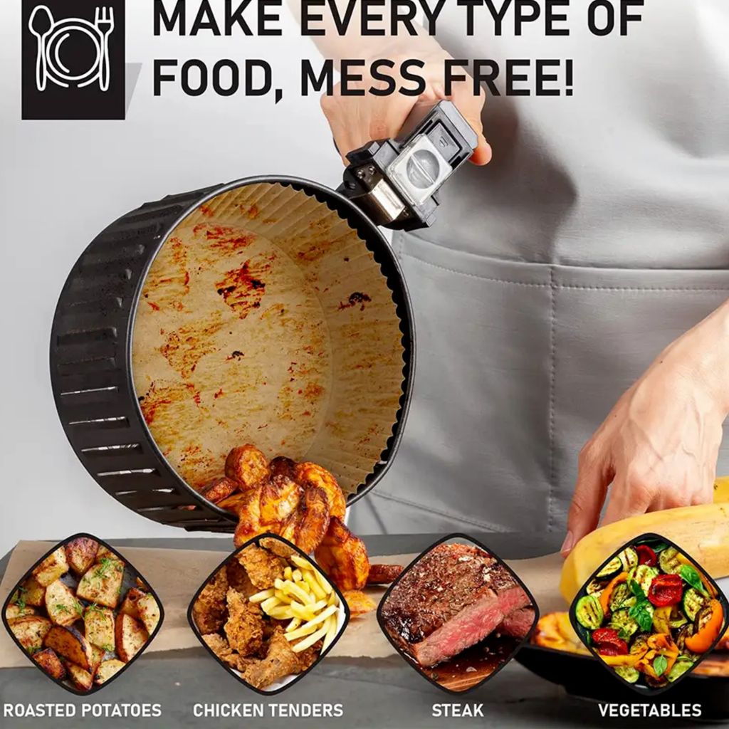 Bewello Airfryer pečicí papír kulatý - 23 cm | Kaufland.cz