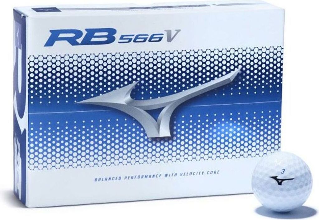 Mizuno RB 566 V Golf Balls White Golfballe Kaufland