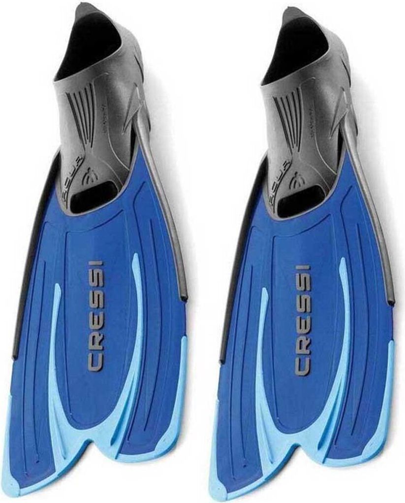 Cressi Agua - Unisex Premium Flossen Self Adjusting zum