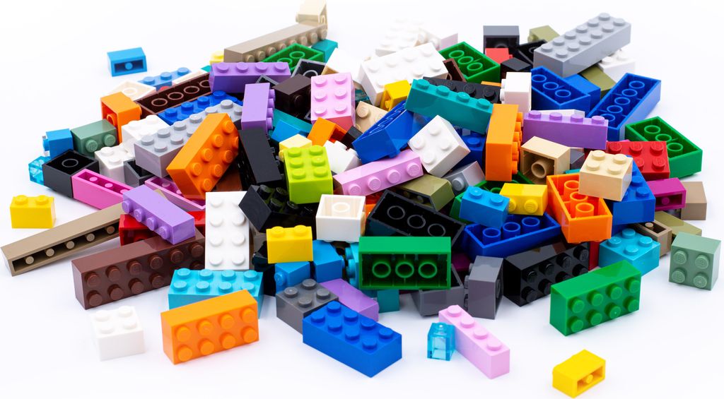 200 bunt gemischte LEGO Bricks LEGO® | Kaufland.de