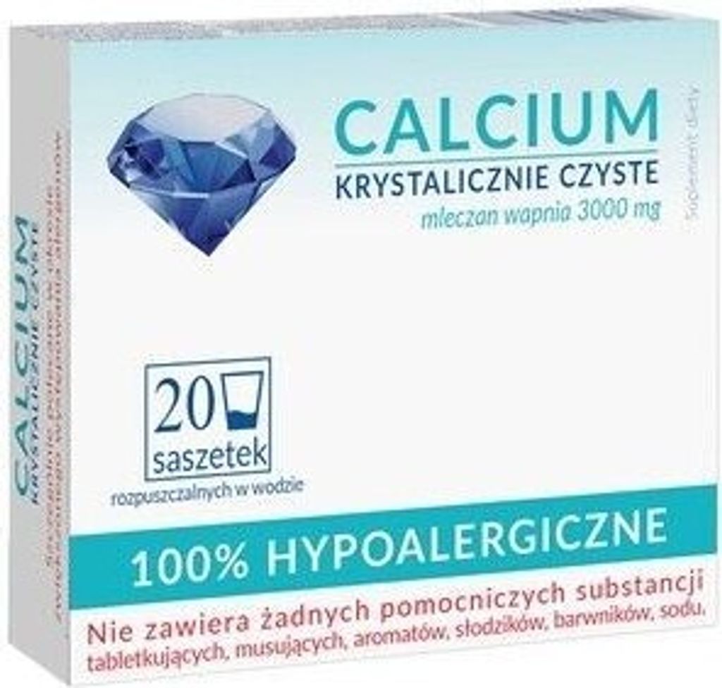 Uniphar Calcium Crystal Clear 20 Beutel