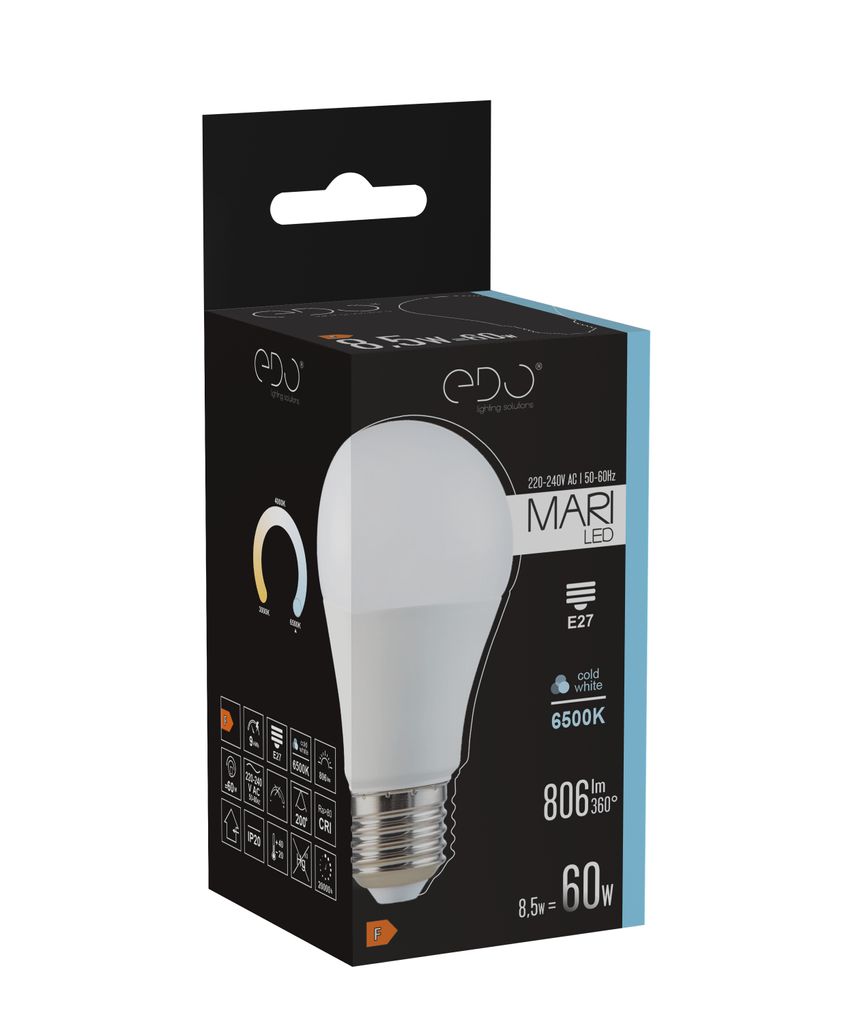 MARI LED-Lampe E27 8.5W 6500K kalt CW 806lm | Kaufland.de