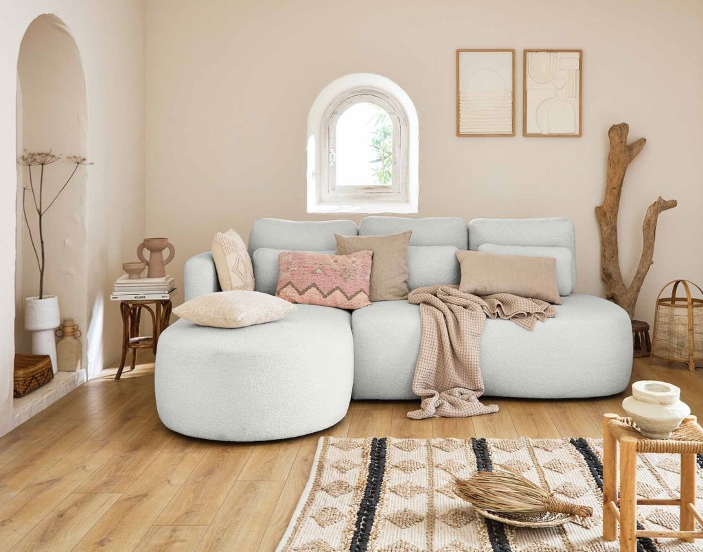 Lisa Design Mahina - 4-Sitzer Ecksofa mit | Kaufland.de