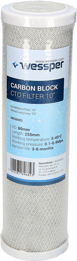 3x Wessper 10" filter s aktívnym uhlím pre | Kaufland.sk
