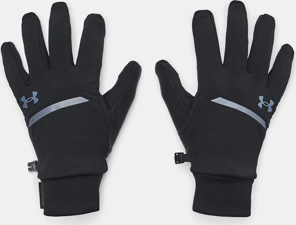 Rukavice UA Storm Fleece Run Gloves-BLK | Kaufland.cz