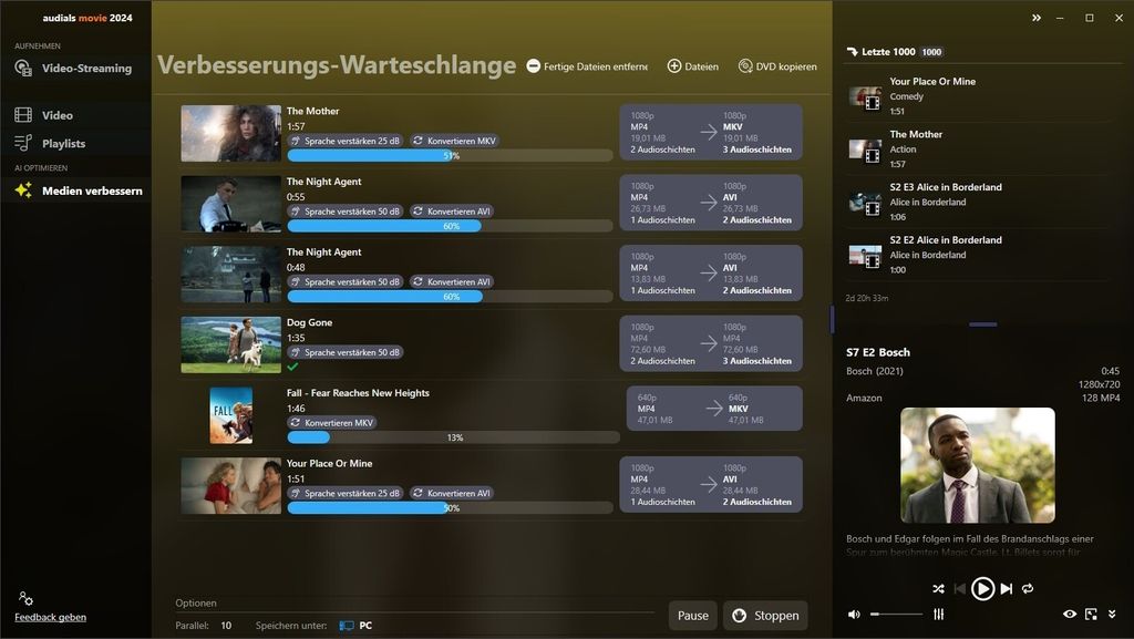 Audials Movie 2024 / 1 PC / Dauerlizenz - | Kaufland.de