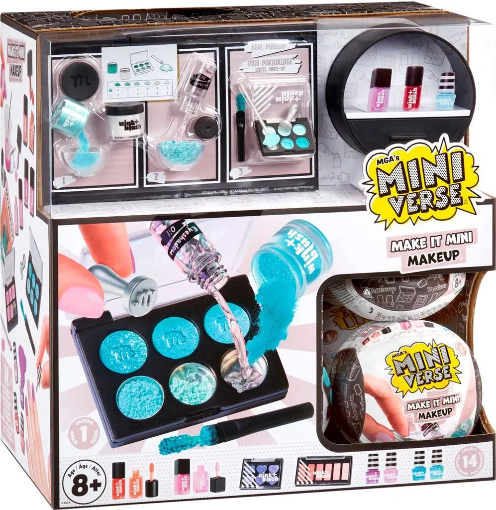 MGA's Miniverse Make It Mini Makeup Series 1, 8 rok/roky,