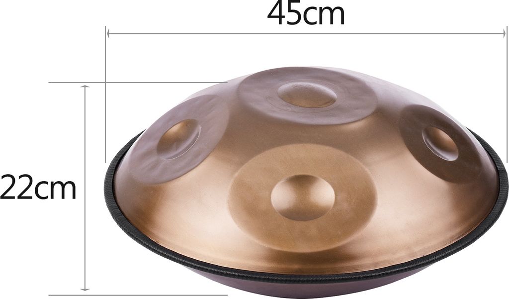 Přenosný ruční buben Handpan Hand Drum C-Key | Kaufland.cz