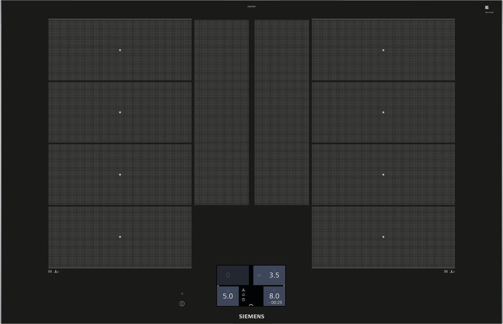 Siemens EX875KYW1E iQ700 Kochfeld, Smart Home kompatibel