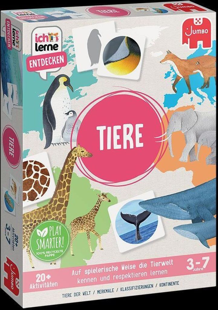 jumbo spiele gmb ICH LERNE TIERE Brettspiele