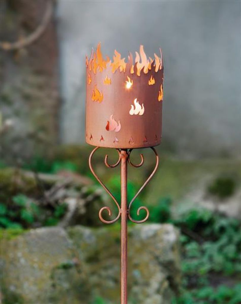 Gartenfackel Aus Metall