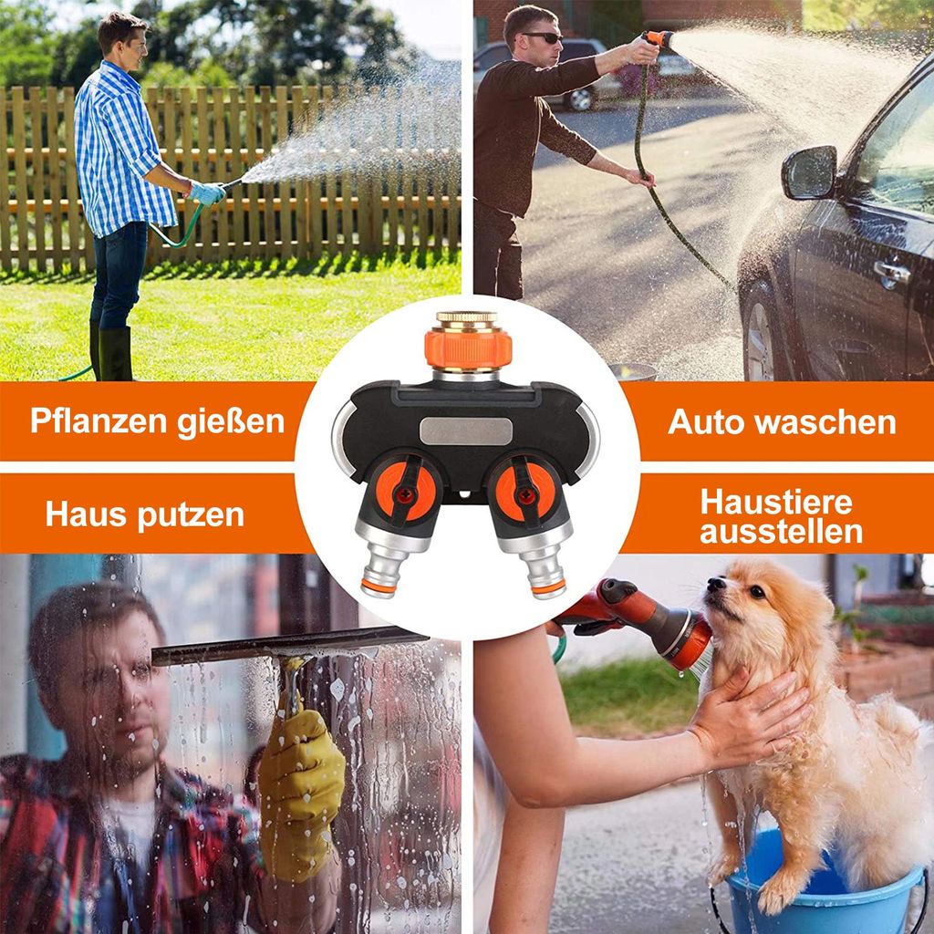 2 Wege Verteiler für Wasserhahn | Kaufland.de