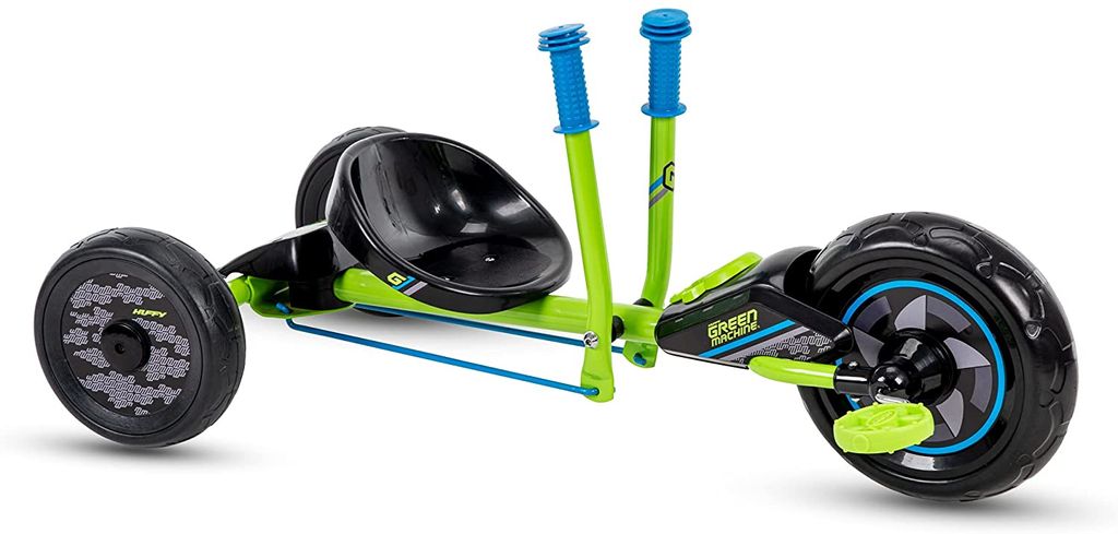 Huffy Green Machine Mini, vert/bleu Véhicules à pédales