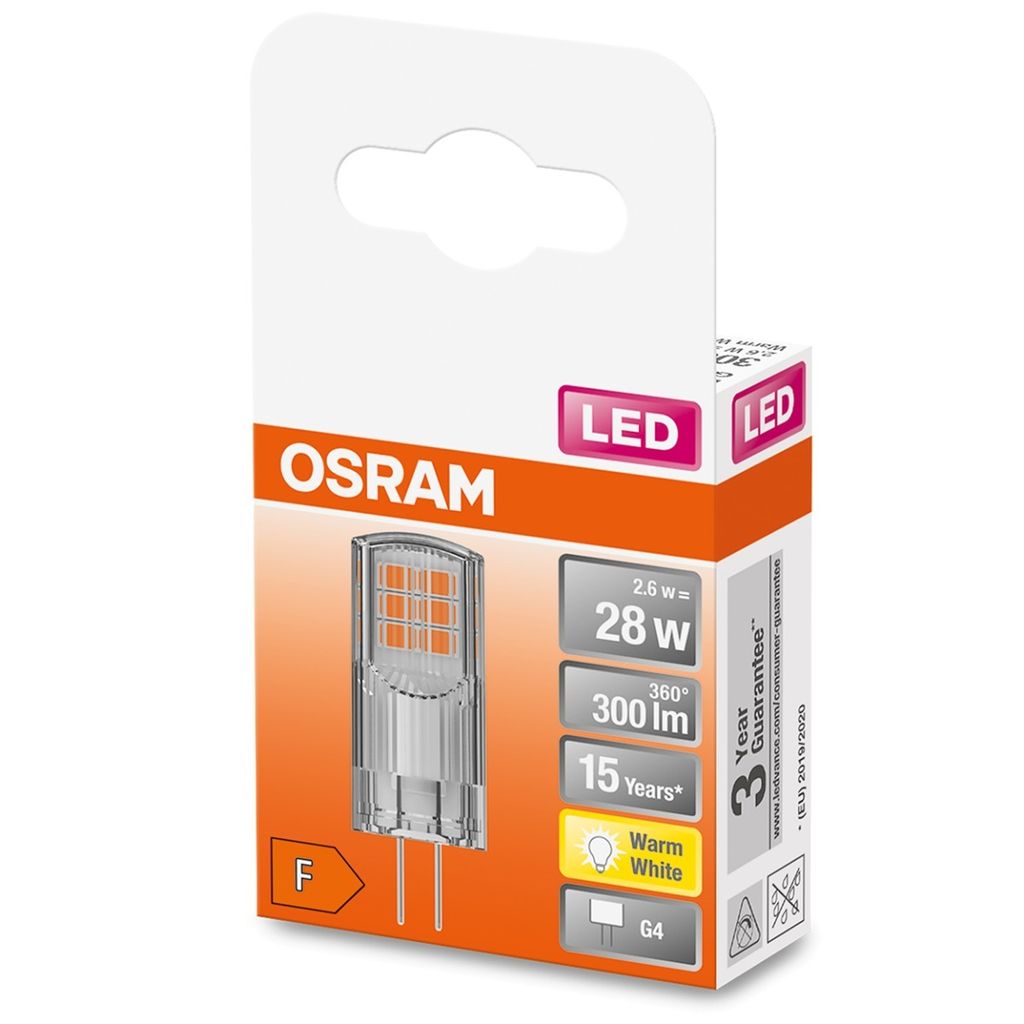 Osram LED G4 pinová žiarovka 2,6W 12V teplá | Kaufland.sk