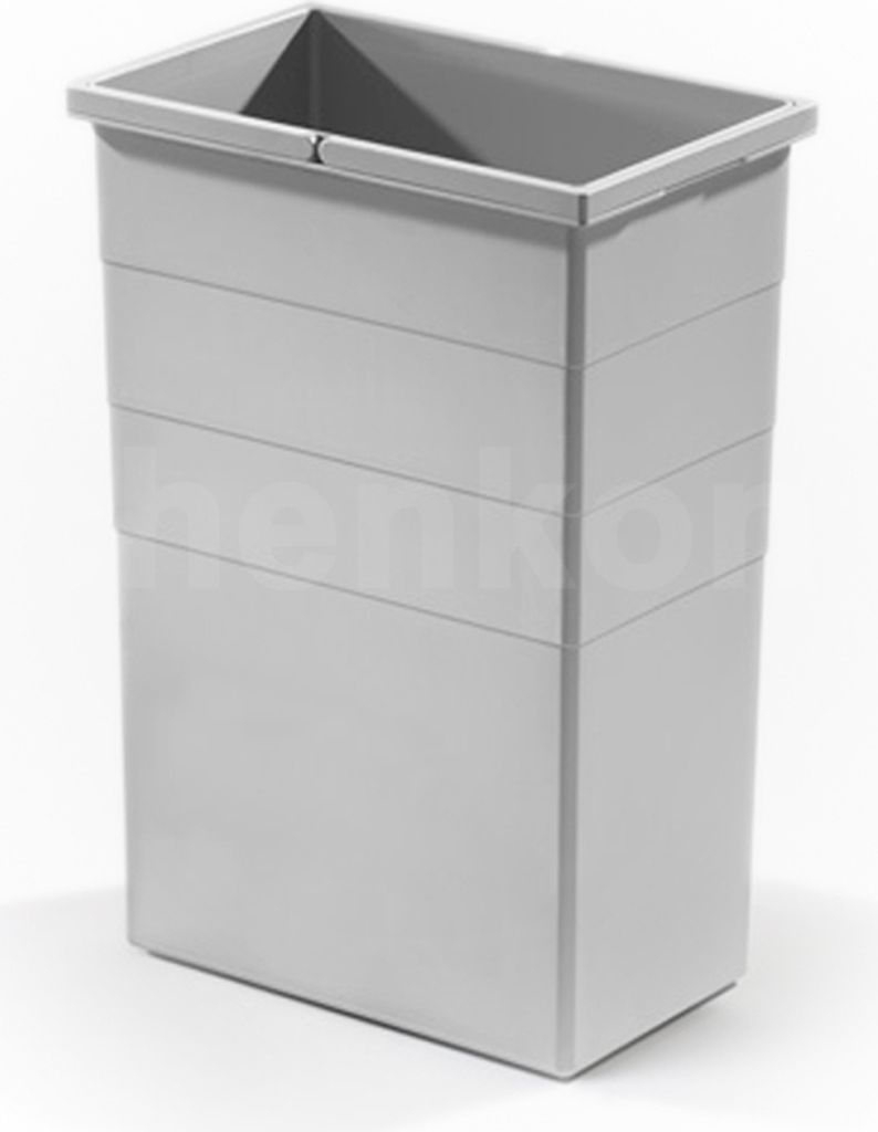 Hailo Inneneimer 1100709 hellgrau 29 Liter 350 x 226 x 485