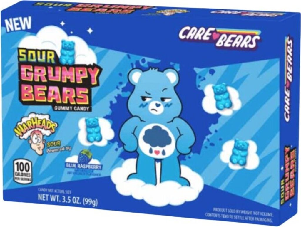 Warheads Care Bears Sour Grumpy Bears 99g | Kaufland.de