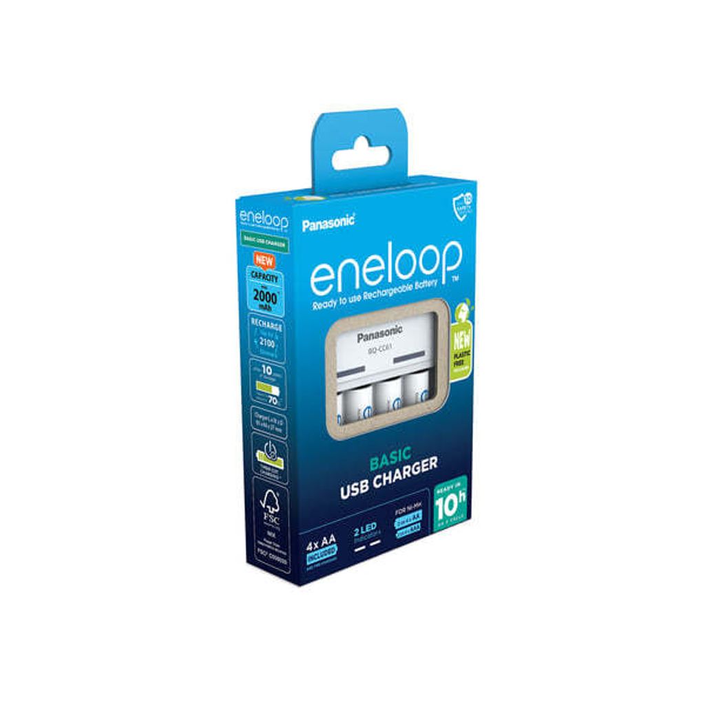 Panasonic Eneloop Basic Charger USB BQ-CC61 | Kaufland.de