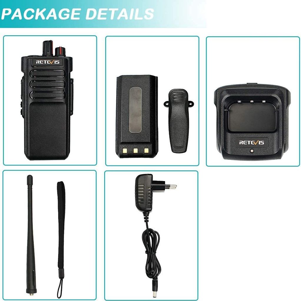 Retevis RT29 Funkgeräte set 10 km, 3200 mAh, | Kaufland.de