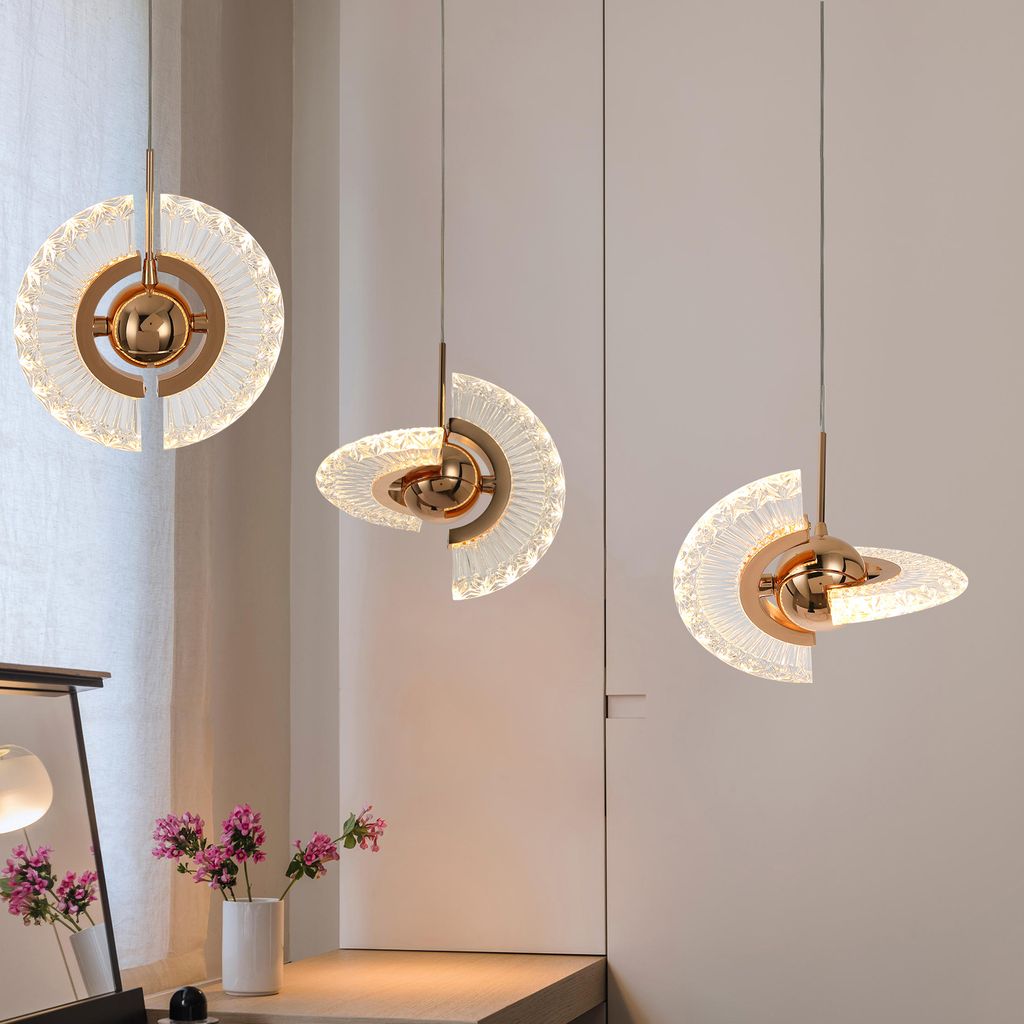 Elegantes Kristall Lampe Hängend Bilder