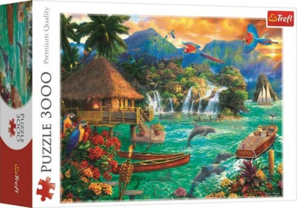 TREFL Puzzle Život na ostrově 3000 dílků | Kaufland.cz
