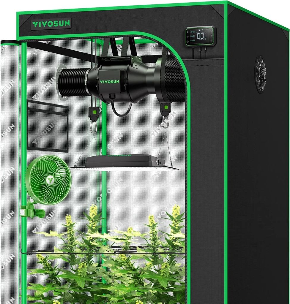 VIVOSUN Growbox Komplettset - 80 x 80 x 160 | Kaufland.de