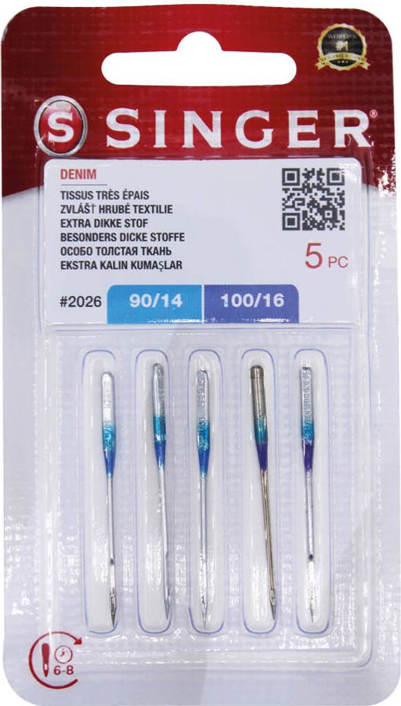 Singer 2026 - 90/14, 100/16 - 5x Nadel für | Kaufland.de