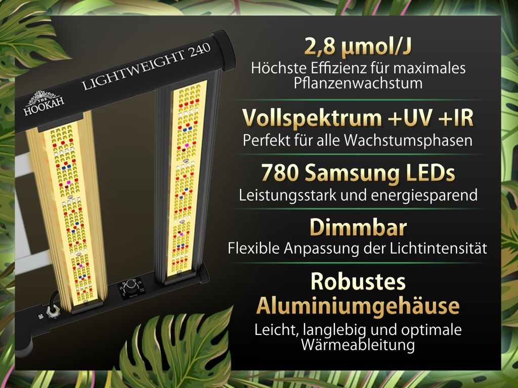 240W SAMSUNG Grow LED LIGHT Lampe | Kaufland.de
