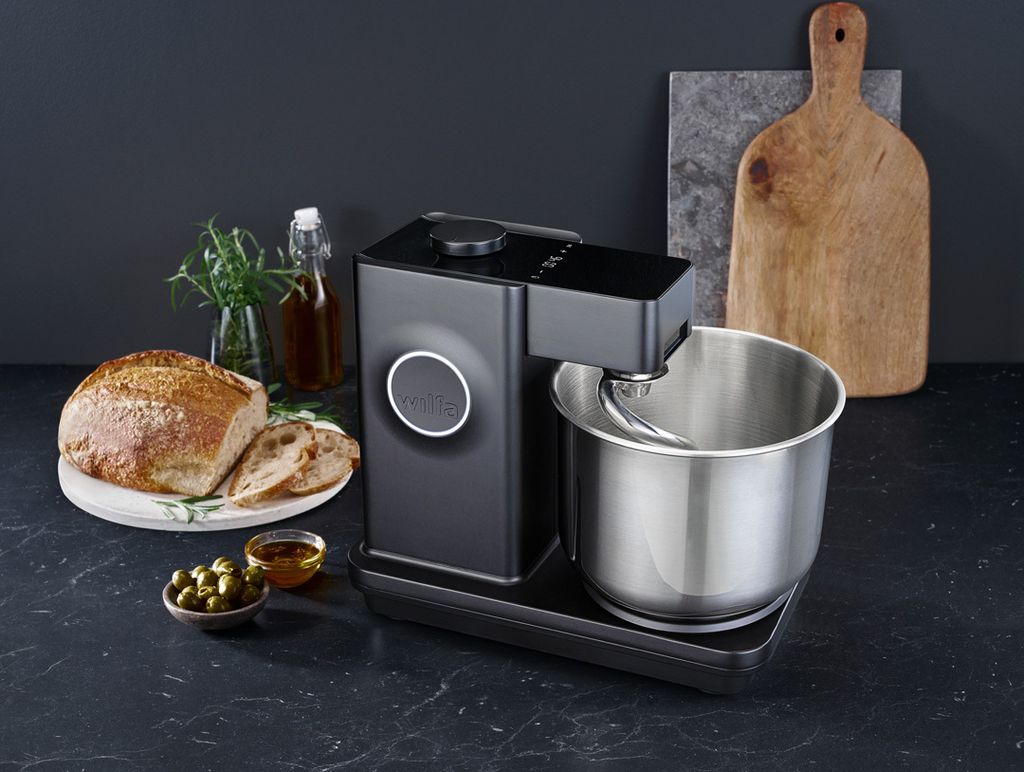 Wilfa Küchenmaschine Probaker, Schwarz, 7 Liter, Edelstahl,