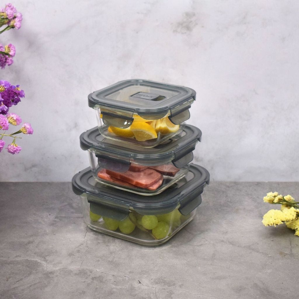 PIE LOCK Vorratsdosen 6 teilig quadratisch - | Kaufland.de