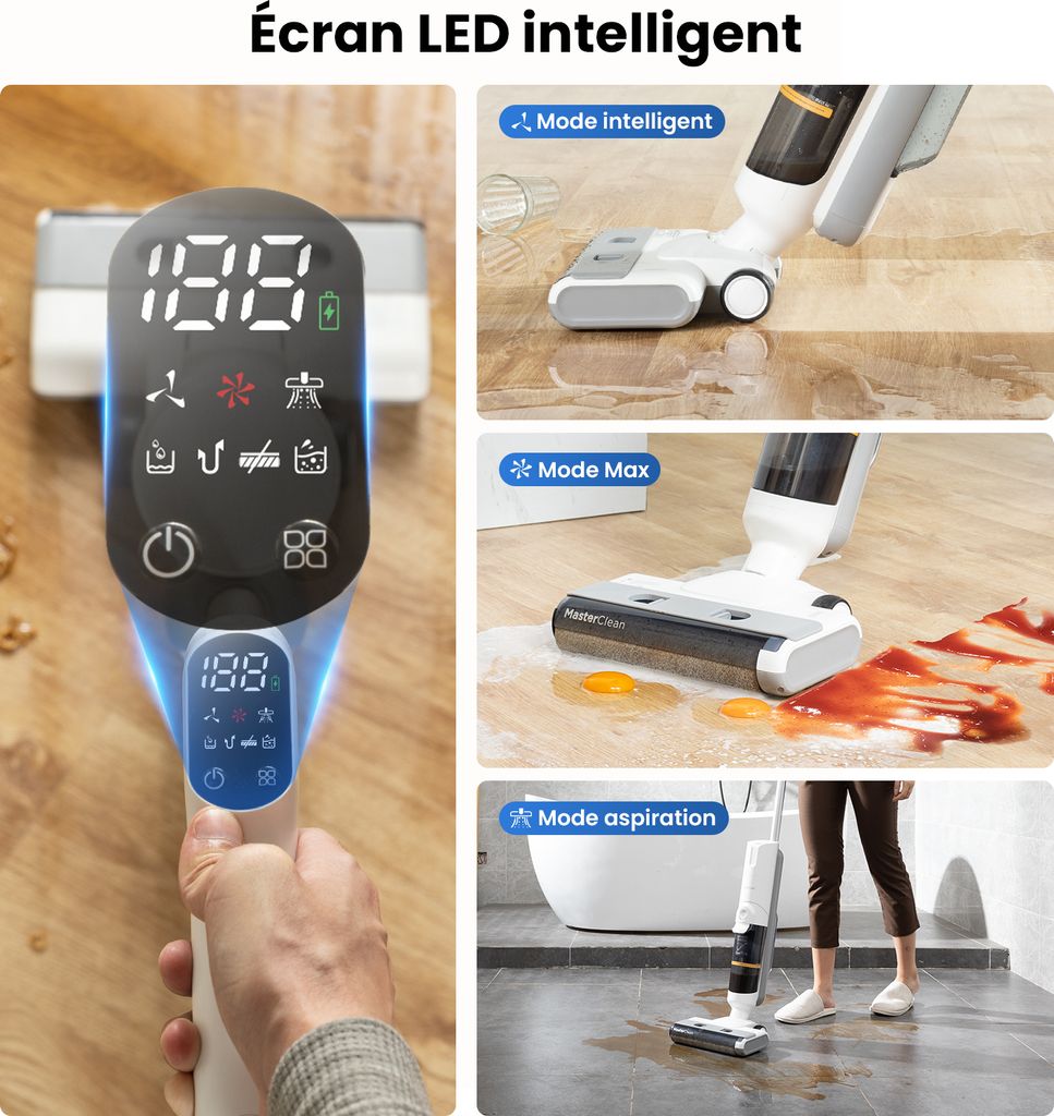 PROSCENIC F10 Pro Nass-Trocken-Sauger – | Kaufland.de