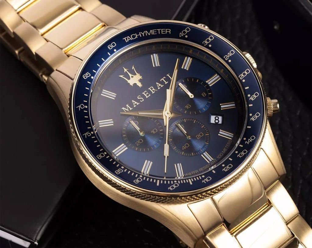 Maserati Sfida 44 Mm R8873640008 Uhr Golden | Kaufland.de